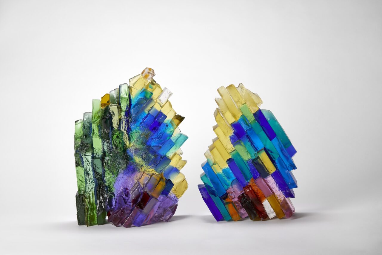 Glass Sculpture Artist - Decorative Glass Bowls - Deborah Timperley